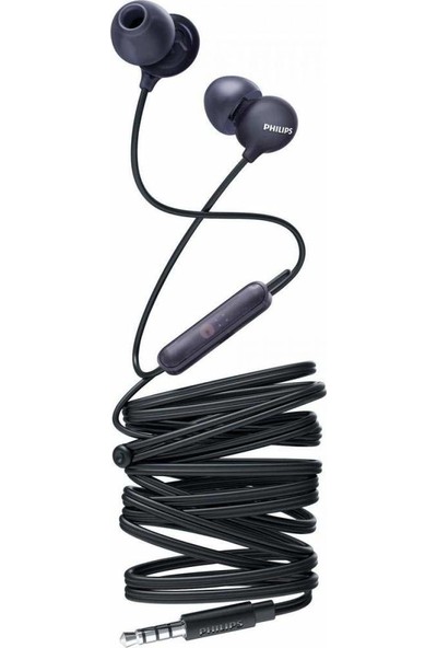 Philips SHE2405BK Upbeat Kablolu Kulak İçi Mikrofonlu Pasif Gürültü Yalıtımlı Kulaklık - Siyah Philips SHE2405BK Upbeat Kablolu Kulak İçi Mikrofonlu Pasif Gürültü Yalıtımlı Kulaklık - Siyah