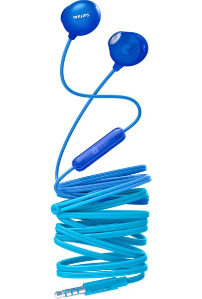 Philips SHE2305BL Kablolu Kulak İçi Mikrofonlu Kulaklık – Mavi