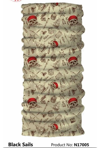 Narr Bandana Black Sails Çok Fonksiyonlu