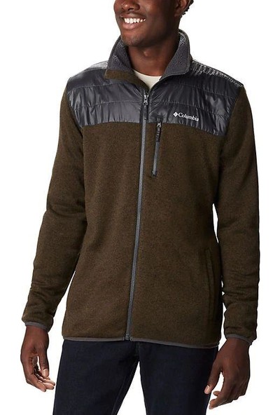Columbia AJ0271-319 Canyon Point Sweater Fleece Full Zip Erkek Polar Columbia AJ0271-319 Canyon Point Sweater Fleece Full Zip Erkek Polar