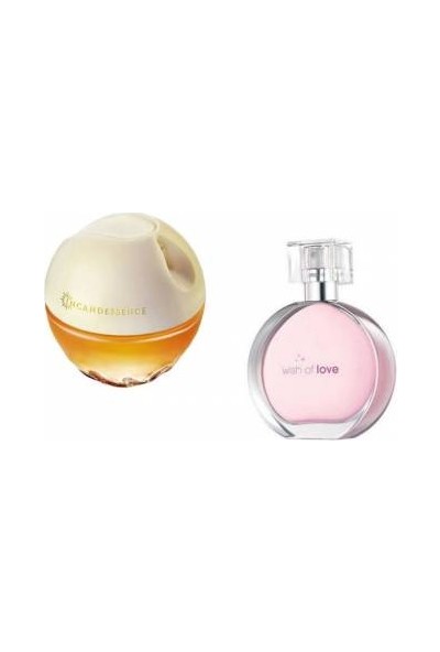 Avon Incandessence 50 ml Kadın Edp+Avon Wish Of Love 50 ml Kadın Edt