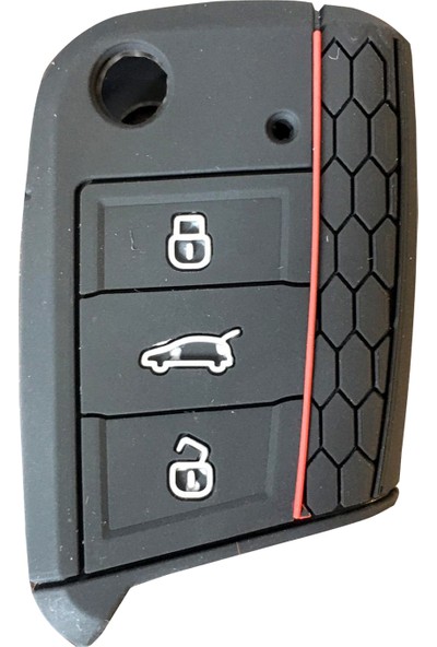 Vw Golf 7 Leon Silikon Araba Araç Oto Anahtar Kumanda Kılıfı Kabı