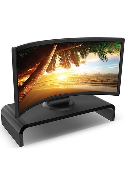 Everest MS-E01 Ahşap Monitör Standı