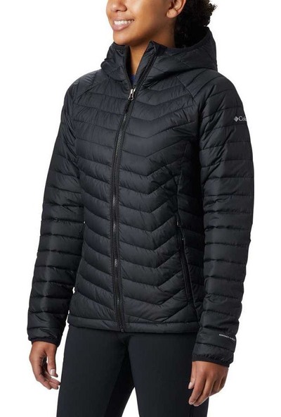 Columbia WK1499-011 Powder Lite Hooded Jacket Kadın Mont Columbia WK1499-011 Powder Lite Hooded Jacket Kadın Mont