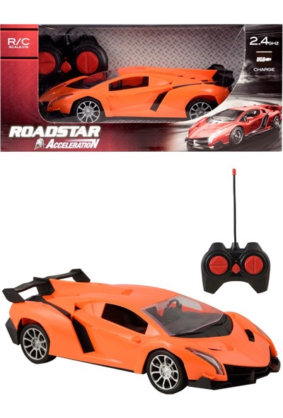 Kayyum Oyuncak Roadstar Uzaktan Kumandalı 1:16 Şarlı Spor Araba Lamborghini