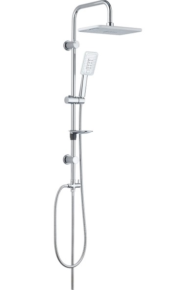 Aquamix Hybrid Şemsiye Kolonlu Duş Robot Seti Takımı DR2520 Aquamix Hybrid Şemsiye Kolonlu Duş Robot Seti Takımı DR2520