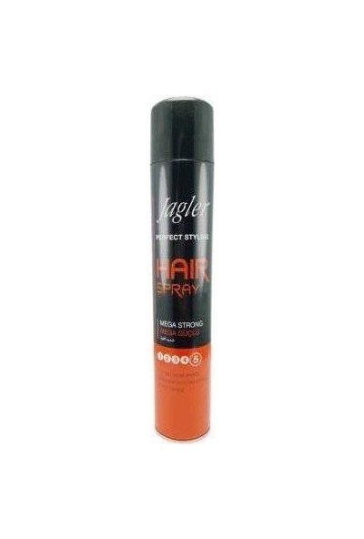 Jagler Hair Spray (No 5) Mega Güçlü Tutuş Saç Spreyi 400 ml Jagler Hair Spray (No 5) Mega Güçlü Tutuş Saç Spreyi 400 ml