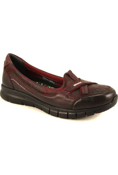 Forelli 29401-1 Kadın Bordo Ayakkabı