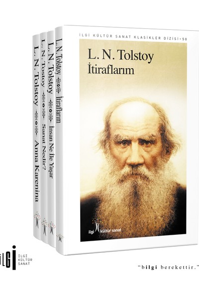 Tolstoy Seti 4 Kitap