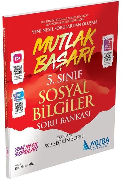 Muba Yayınları Mutlak Başarı 5. Sınıf Sosyal Bilgiler Soru Bankası Muba Yayınları Mutlak Başarı 5. Sınıf Sosyal Bilgiler Soru Bankası