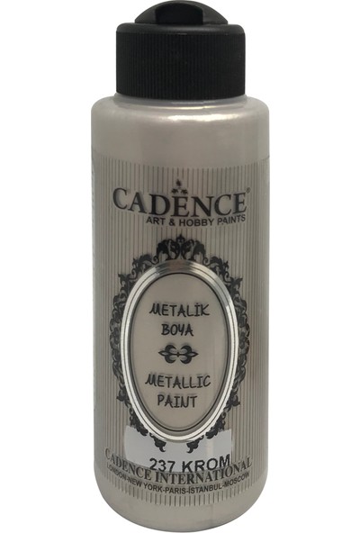 Cadence Metalik Boya 120 ml. 237 Krom