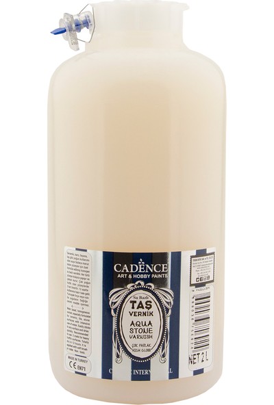 Cadence Su Bazlı Fayans Tezgah Taş Vernik 2 lt. Cadence Su Bazlı Fayans Tezgah Taş Vernik 2 lt.