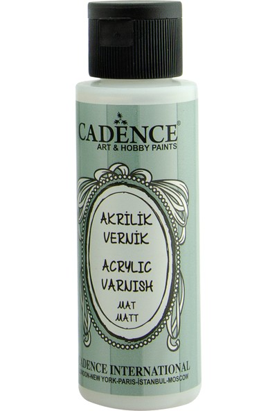 Cadence Su Bazlı Mat Vernik 70 ml. Cadence Su Bazlı Mat Vernik 70 ml.