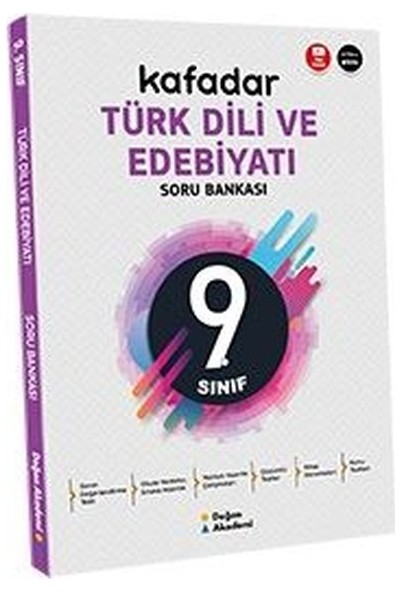 Doğan Akademi 9.sınıf Kafadar Türk Dili ve Edebiyat Soru Bankası Doğan Akademi 9.sınıf Kafadar Türk Dili ve Edebiyat Soru Bankası