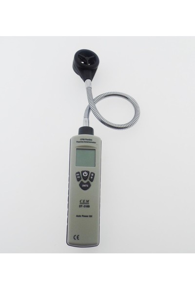 TT-TECHNIC Cem Dt 318 B Anemometre Rüzgar Ölçer Spiralli TT-TECHNIC Cem Dt 318 B Anemometre Rüzgar Ölçer Spiralli