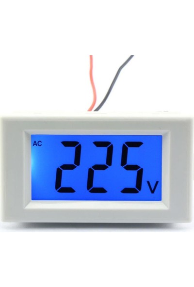 TT-TECHNIC Pm 86B Voltmetre Işıklı TT-TECHNIC Pm 86B Voltmetre Işıklı