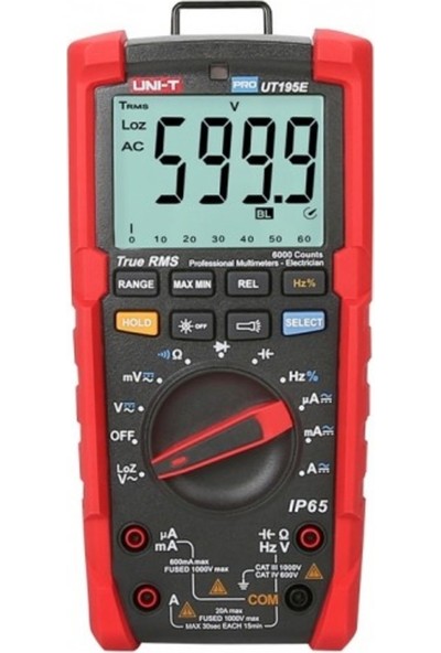 TT-TECHNIC Unit UT195E Dijital Profesyonel Multimetre TT-TECHNIC Unit UT195E Dijital Profesyonel Multimetre