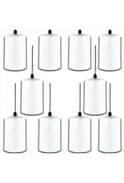 Mza 10'lu Beyaz Ağaç Feneri