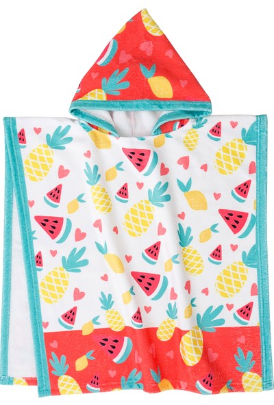Hamur Plaj Havlusu Çocuk Panço Fruit