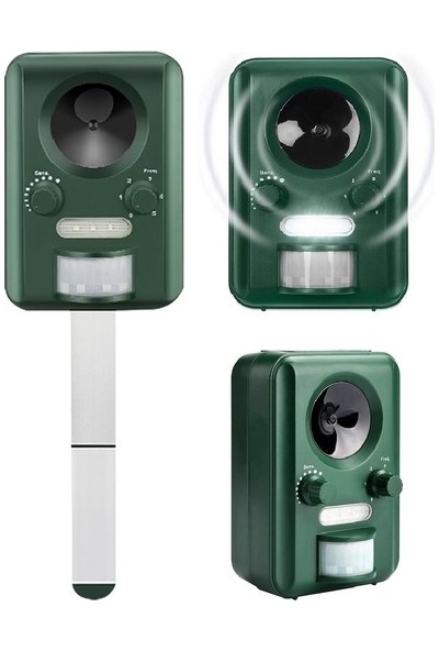 Dualpest An-B030 Pilli ve Şarjlı Fare Kovucu - Kedi Köpek Kuş Tilki Tavşan Kovucu - 2 Adet Dualpest An-B030 Pilli ve Şarjlı Fare Kovucu - Kedi Köpek Kuş Tilki Tavşan Kovucu - 2 Adet