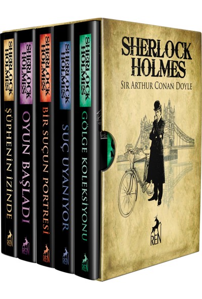Sherlock Holmes Seti (5 Kitap) -Sir Arthur Conan Doyle Sherlock Holmes Seti (5 Kitap) -Sir Arthur Conan Doyle