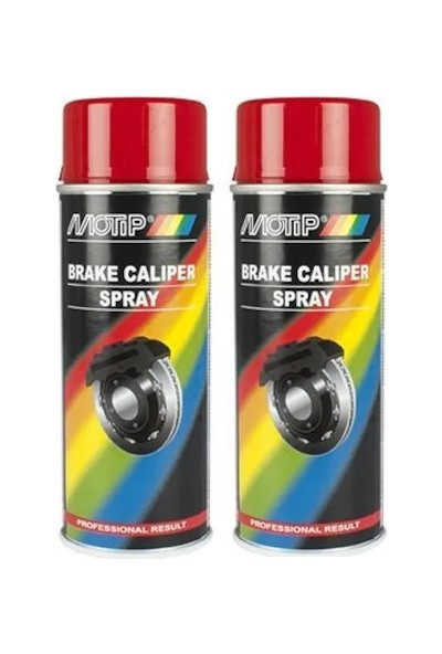 Motip Fren Kaliper Sprey Boya Kırmızı 2 Adet