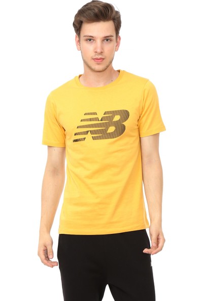 New Balance Nb Logo Erkek Tişört MPS017-FRS