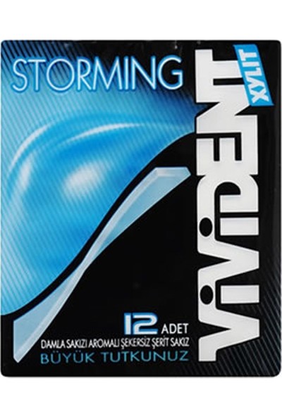 Vivident Storming Damla Sakızı 18 Adet