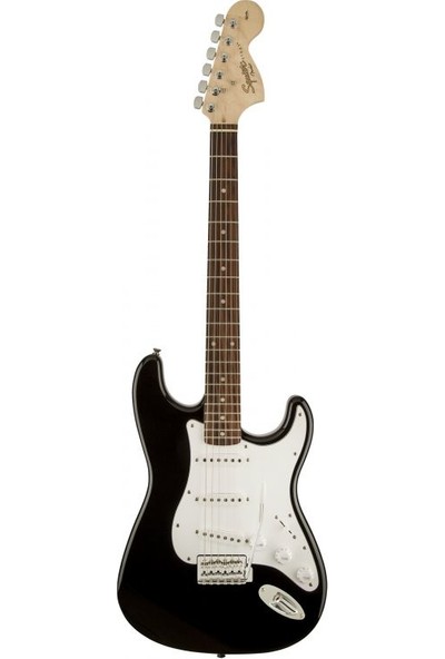 Squier Affinity Stratocaster Gülağacı Klavye Black Elektro Gitar Squier Affinity Stratocaster Gülağacı Klavye Black Elektro Gitar