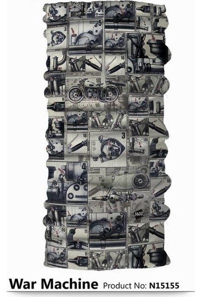 Narr Bandana War Machine Çok Fonksiyonlu Narr Bandana War Machine Çok Fonksiyonlu