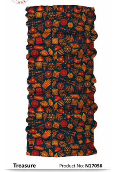 Narr Bandana Treasure Çok Fonksiyonlu Narr Bandana Treasure Çok Fonksiyonlu