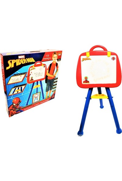Furkan Toys Ayaklı Spiderman Yazı Tahtası 10 Parça