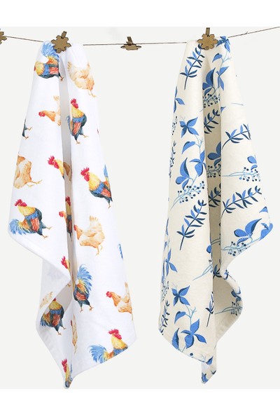 Hamur Mutfak Havlusu 2li 40 x 60 cm MF-119