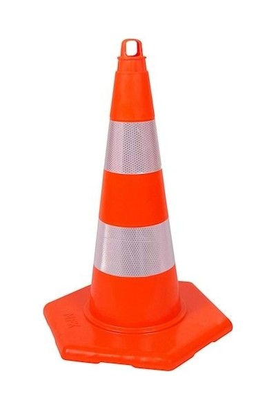 MFK Plastik MFK3252 52 cm Kırılmaz Trafik Konisi MFK Plastik MFK3252 52 cm Kırılmaz Trafik Konisi