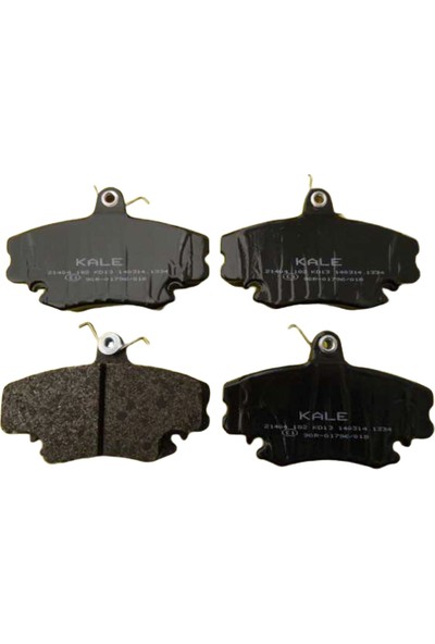 Kale Balata Renault Clio I,ıı, Megane, Rapid, Twingo, R19, R21-DACI Logan 1.5dci Ön Balata 91-98 OEM6001547619 Kale Balata Renault Clio I,ıı, Megane, Rapid, Twingo, R19, R21-DACI Logan 1.5dci Ön Balata 91-98 OEM6001547619