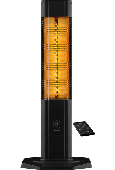 Luxeva LXV 2000-VR 2000W Dikey Karbon Infrared Ufo Isıtıcı + Kumanda Luxeva LXV 2000-VR 2000W Dikey Karbon Infrared Ufo Isıtıcı + Kumanda