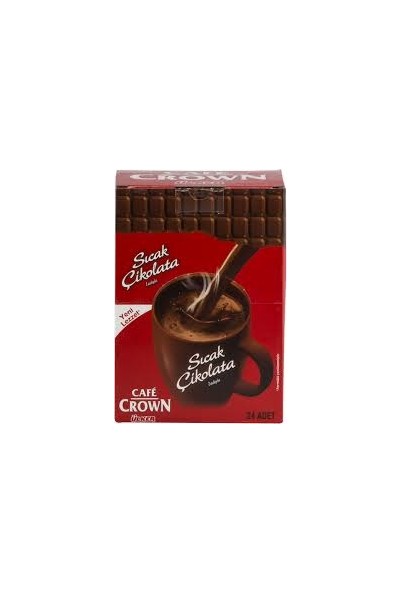 Cafe Crown Sıcak Çikolata 24 Adet 551 Gr. Cafe Crown Sıcak Çikolata 24 Adet 551 Gr.