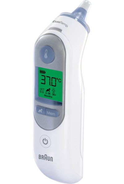 Braun ThermoScan IRT 6520 Ateş Ölçer - Beyaz Braun ThermoScan IRT 6520 Ateş Ölçer - Beyaz