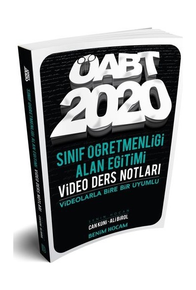 Benim Hocam 2020 ÖABT Sınıf Öğretmenliği Alan Eğitimi Video Ders Notları - Ali Birol Benim Hocam 2020 ÖABT Sınıf Öğretmenliği Alan Eğitimi Video Ders Notları - Ali Birol
