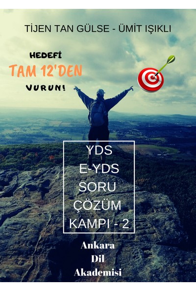 Ankara Dil Akademisi YDS E-YDS Soru Çözüm Kampı Kitabı - 2