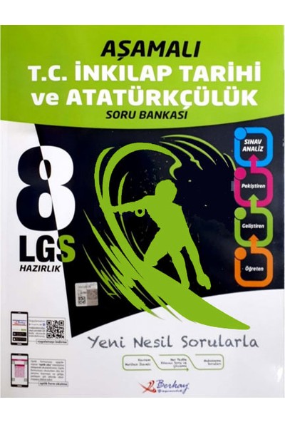 Berkay Yayınları 8.Sınıf Yeni Nesil Aşamalı Inkılap Tarihi Soru Bankası Berkay Yayınları 8.Sınıf Yeni Nesil Aşamalı Inkılap Tarihi Soru Bankası