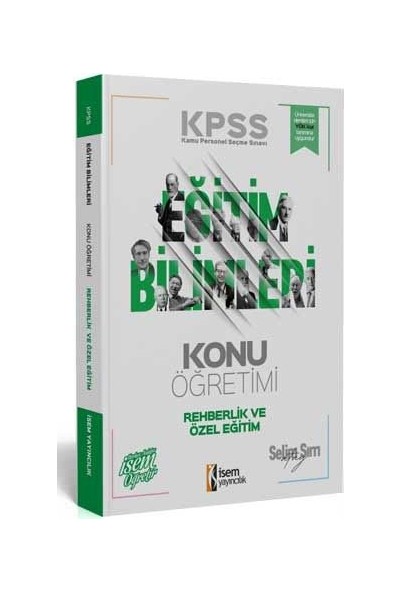 Isem Yayıncılık 2020 KPSS Eğitim Bilimleri Rehberlik ve Özel Eğitim Konu Anlatımı Isem Yayıncılık 2020 KPSS Eğitim Bilimleri Rehberlik ve Özel Eğitim Konu Anlatımı