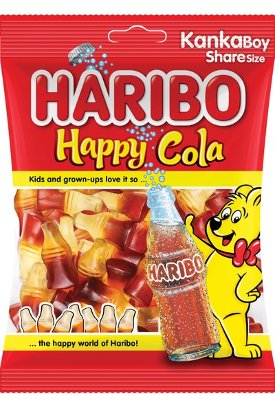 Haribo Happy Cola 80GR*30 Adet Haribo Happy Cola 80GR*30 Adet