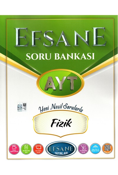 Efsane Yayınları AYT Fizik Soru Bankası