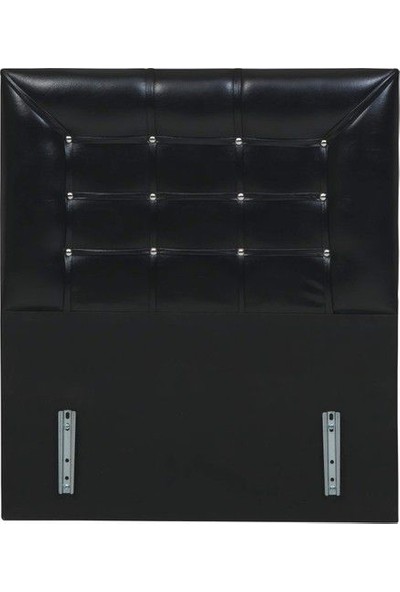 Bidesenal Tek Kişilik Kızak Sistemli Başlık Kalın Kapitoneli Deri Baza Başlığı 90 cm Siyah Renkli Bidesenal Tek Kişilik Kızak Sistemli Başlık Kalın Kapitoneli Deri Baza Başlığı 90 cm Siyah Renkli