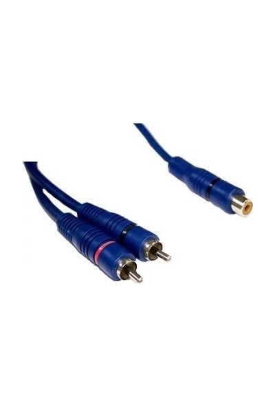 Etc 1 Rca Dişi - 2 Rca Erkek 20 cm Y Kablo