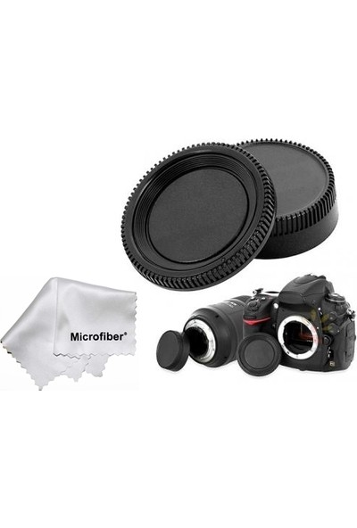 Nikon Dslr Ler İçin Body Ön Ve Lens Arka Kapağı Seti Nikon Dslr Ler İçin Body Ön Ve Lens Arka Kapağı Seti