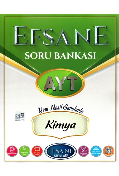 Efsane Yayınları AYT Kimya Soru Bankası