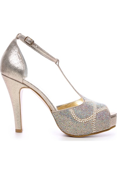 Kemal Tanca Kadın Vegan Topuklu & Stiletto Ayakkabı 592 2308 Bn Ayk