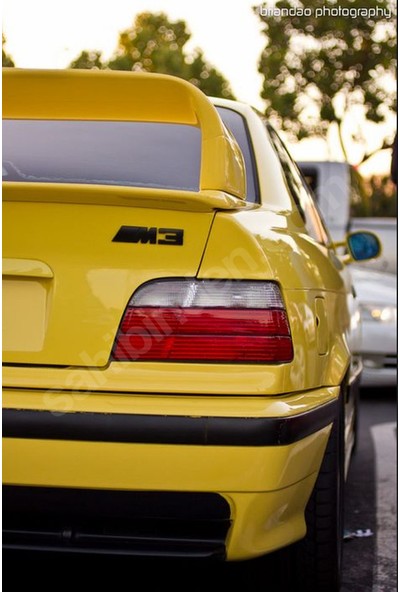 BTG Bmw E36 Çift Kat Spoiler (Fiber)
